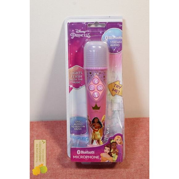 Toys | Disney Princess Bluetooth Karaoke Microphone | Poshmark